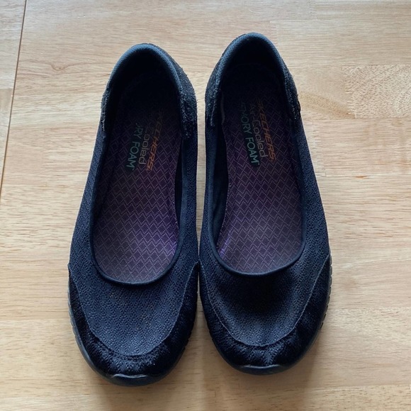 Skechers | Shoes | Sketchers Memory Foam Flats | Poshmark